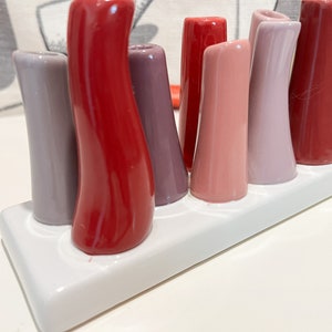 Multi Stem Vase, Chive Brand, Purple & Pink Hues, Ceramic, Gift Idea - Etsy