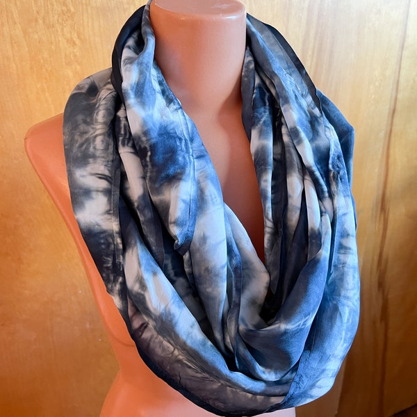Indigo Scarf - Etsy