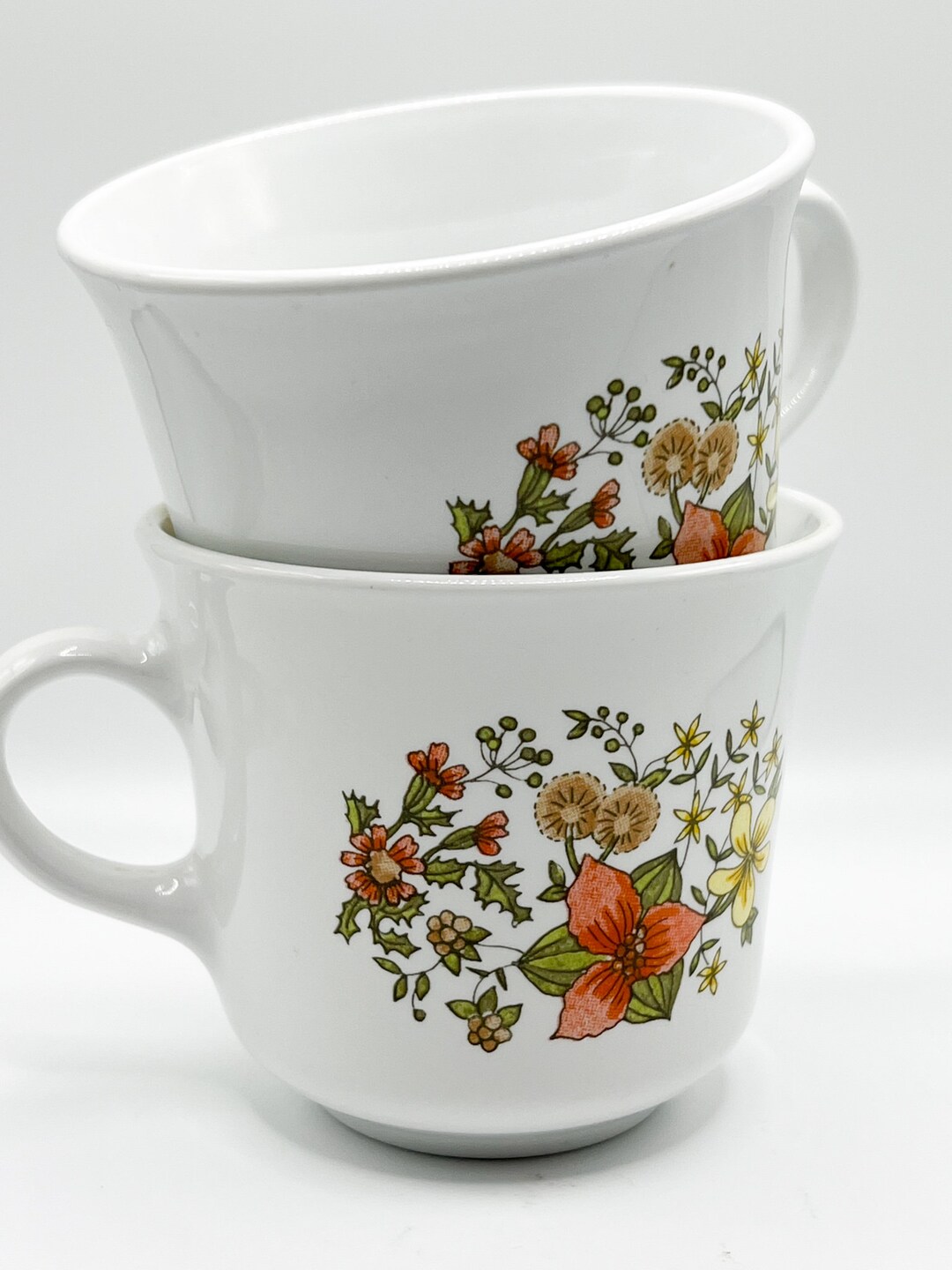 Set of 2 Corelle by Corning Coffee Cups Indian Summer Pattern - Etsy Canada