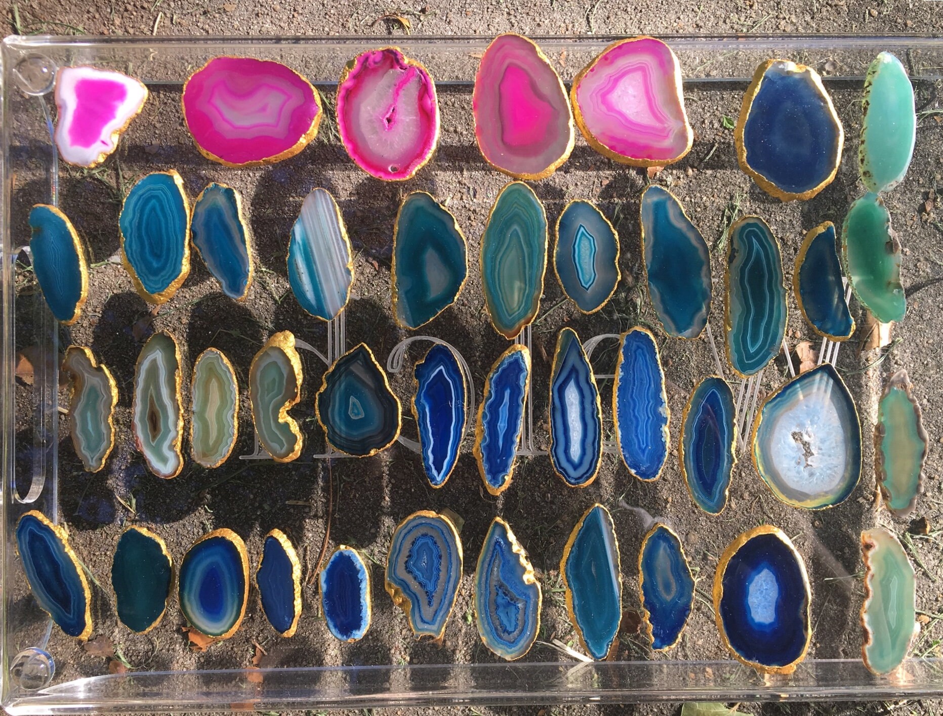 Agate Glasses I Wine or Lowball Whiskey Glass I Agate | Etsy