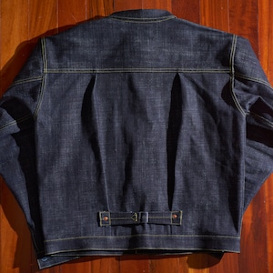 1940's Style Type One Denim Jacket 506xx Sewing Pattern - Etsy