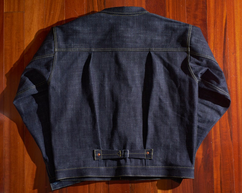 1940's Style Type One Denim Jacket 506xx Sewing Pattern - Etsy