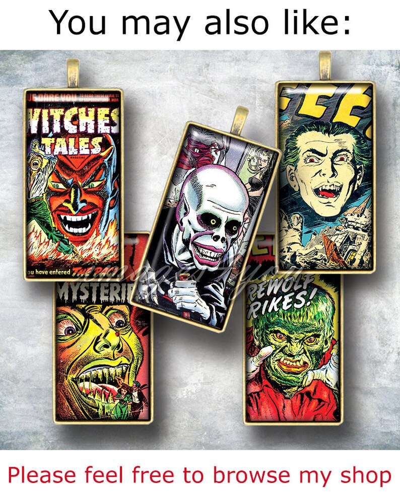 Halloween Printable Dominoes Digital Collage Sheet 1x2 Etsy