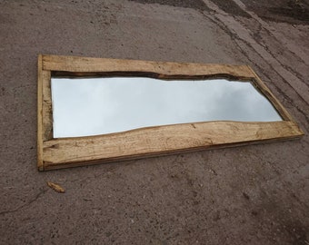 Live edge mirror | Etsy