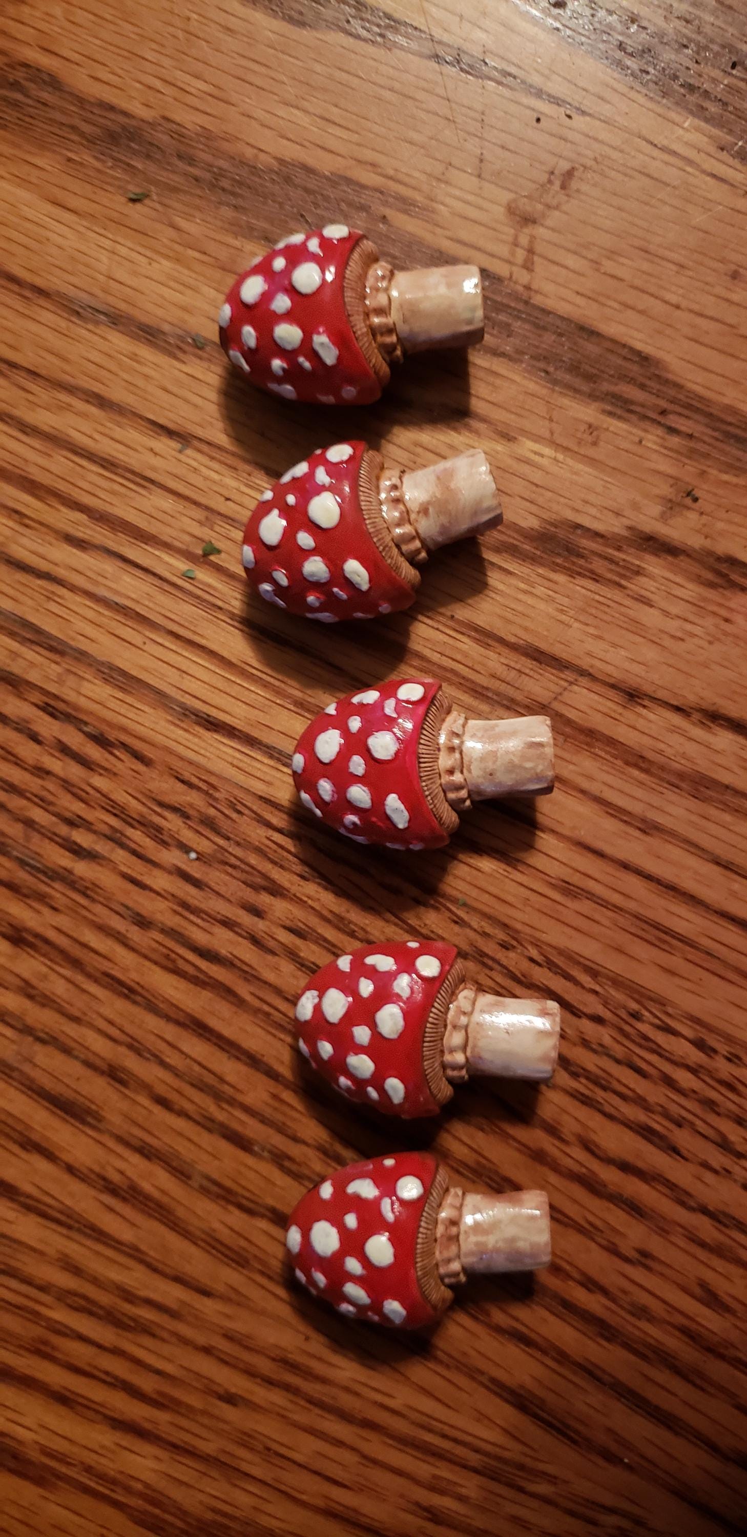 Amanita Mushroom Buttons - Etsy
