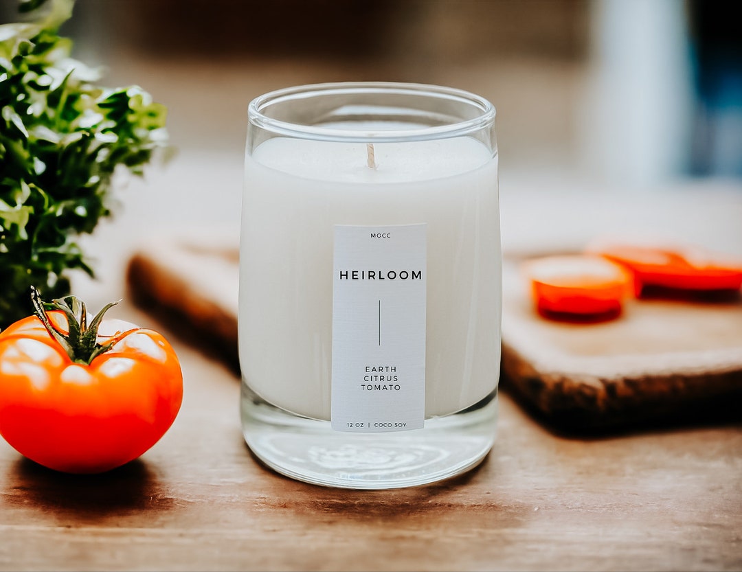 HEIRLOOM Tomato Candle, Sustainable Gifts for Gardeners, Cottagecore ...