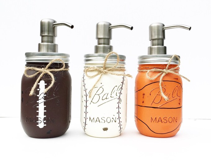 Sports Soap Dispenser, Baseball, Basketball, Football, Softball, Gift ...