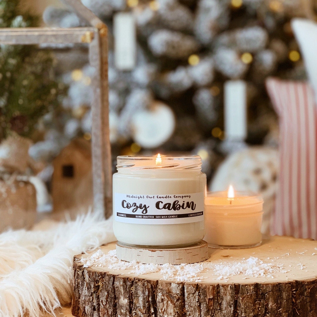 Most Popular Winter Candles, Scented Soy Candle Lover Gift Idea | Cozy ...