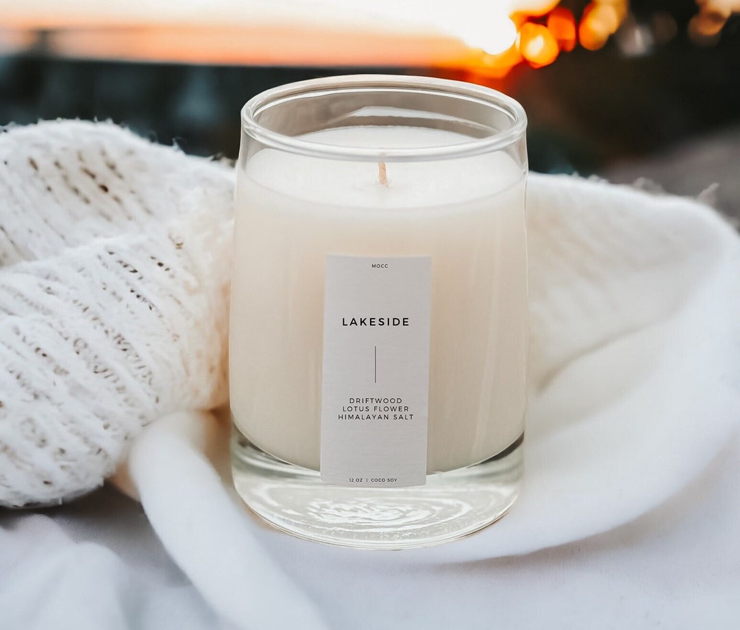 Lakeside Scented Candle - Lake House Decor - Granola Girl - Driftwood ...