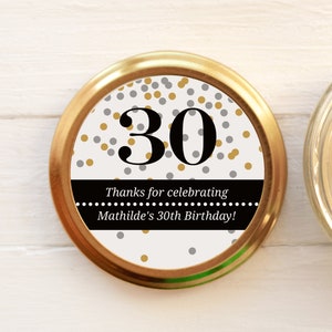 Birthday Stickers Birthday Favor Stickers Birthday Favor - Etsy