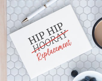 Hip Replacement Card | Etsy