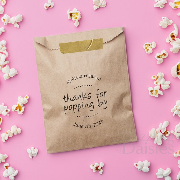 Popcorn Favors - Etsy
