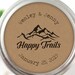 Happy Trails Stickers Trail Mix Stickers Trail Mix Labels - Etsy