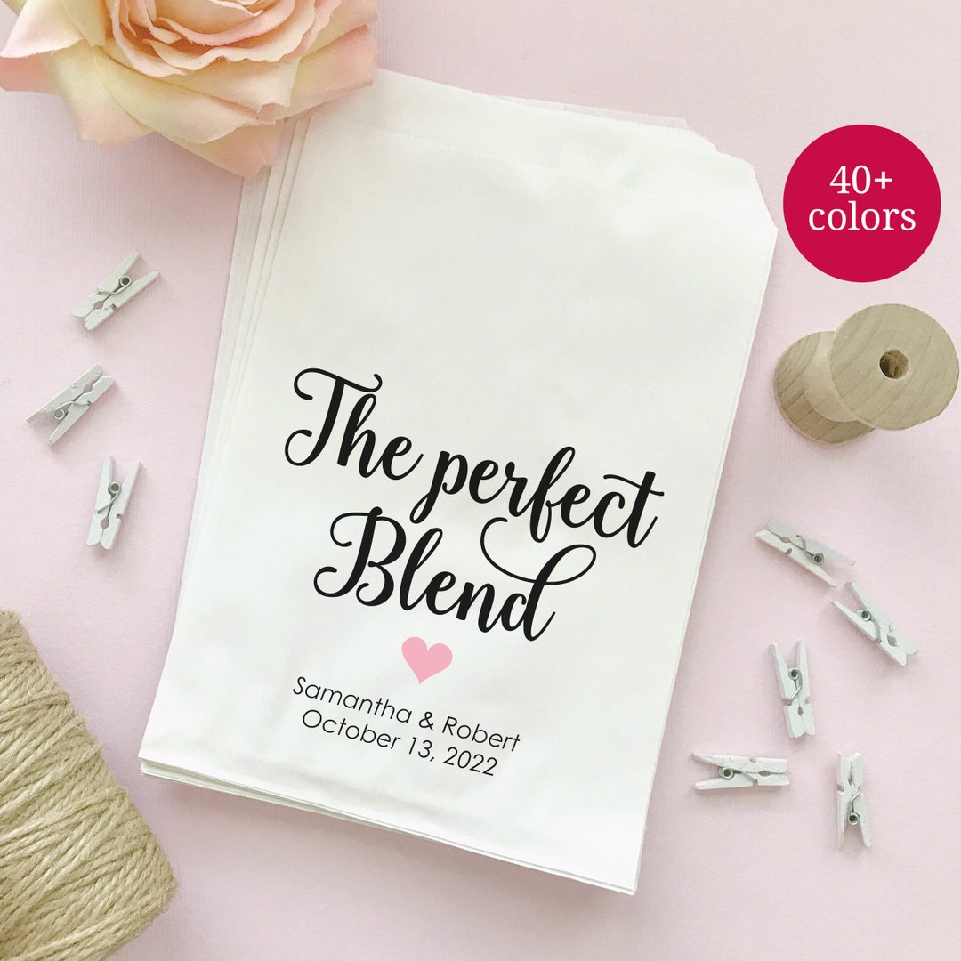 The Perfect Blend Bags the Perfect Blend Coffee Bags - Etsy