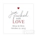 Jam Packed With Love Stickers Wedding Jam Labels Jam Wedding Favors - Etsy