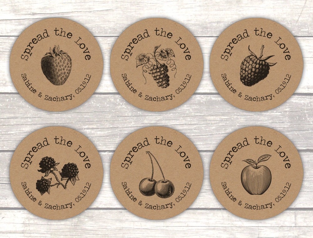 Spread the Love Stickers Spread the Love Labels Spread the | Etsy