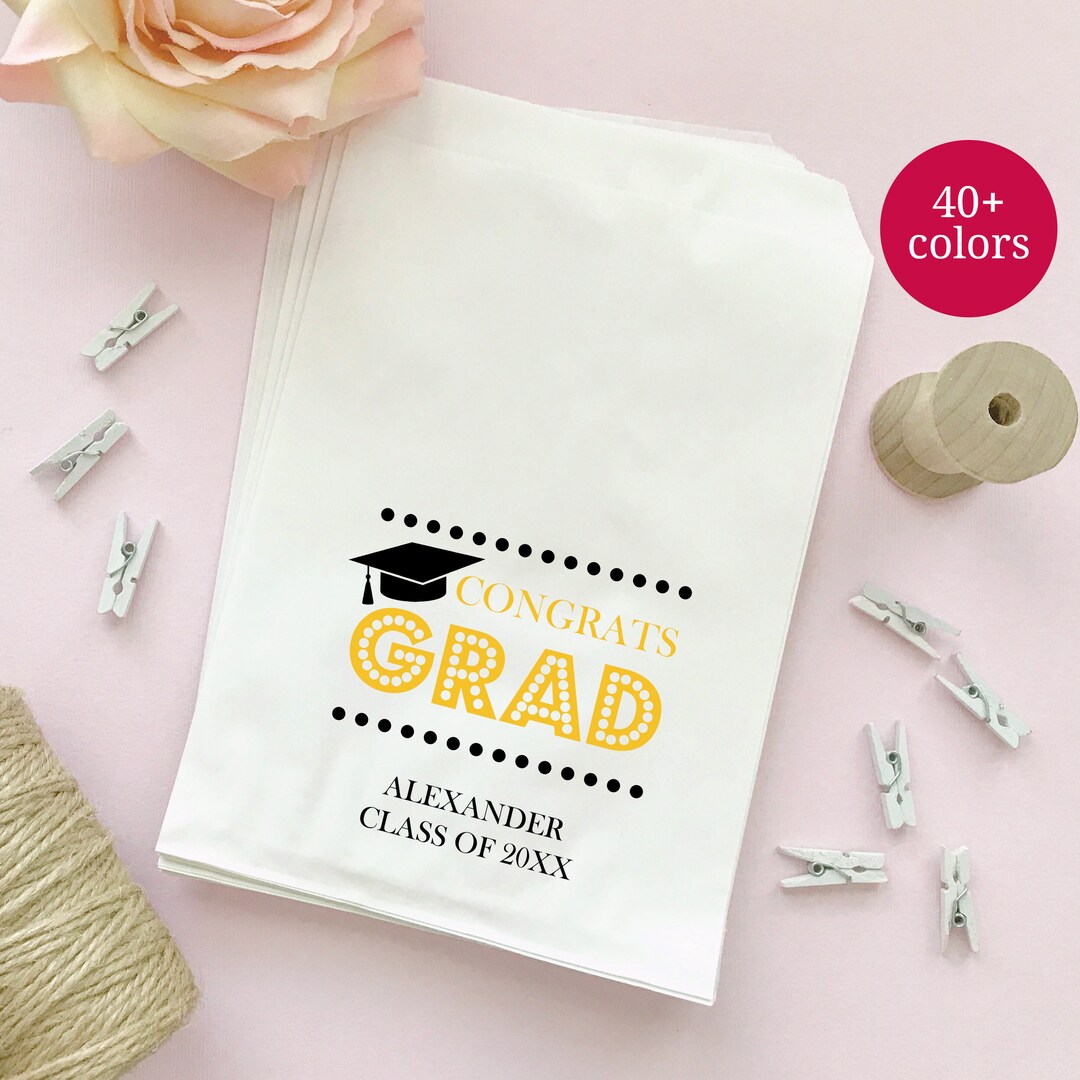 Graduation Candy Bags Graduation Favor Bags Graduation - Etsy