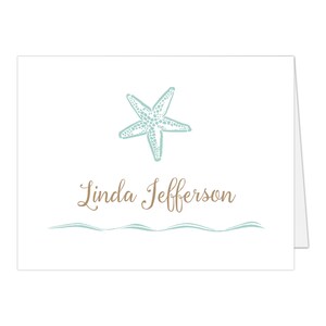 Nautical Note Cards 10 Nautical Notecards Beach Themed Note Cards ...