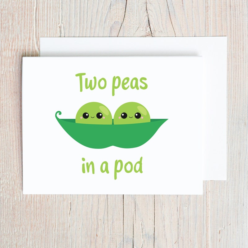 Two Peas in a Pod - Etsy