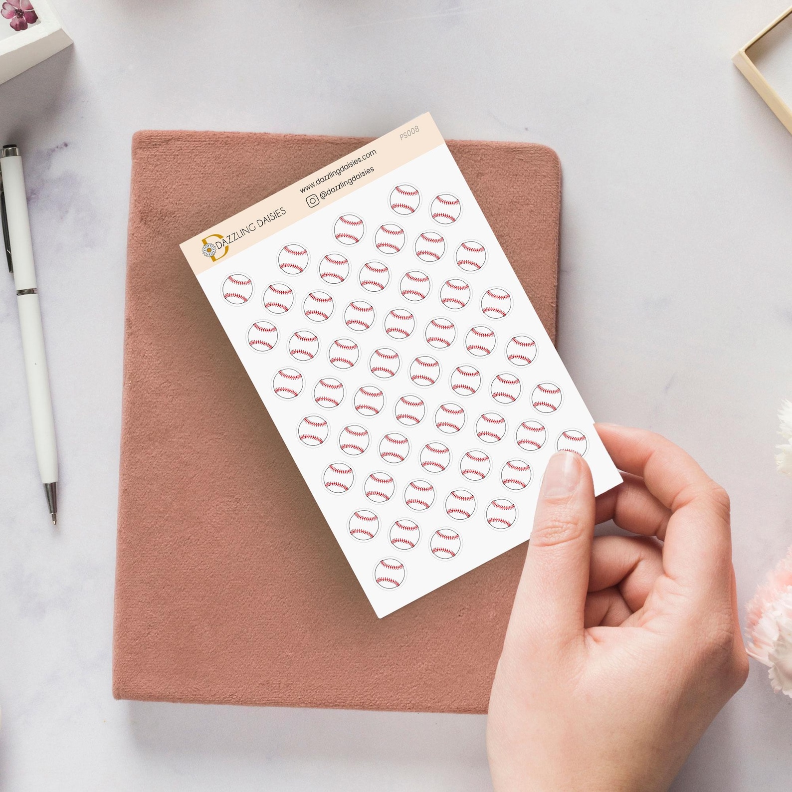 Baseball Practice Planner Sticker, Mini Sports Stickers for Calendar ...