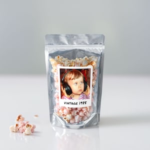 Polaroid Stickers, Birthday Photo Labels, Custom Party Favors, Stickers ...
