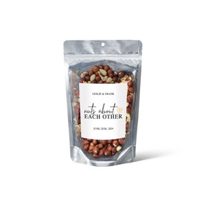 Trail Mix Bags for Wedding, Bridal Shower Favors, Mixed Nuts Favor ...