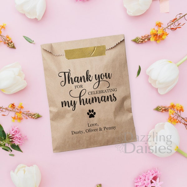 Thank You for Celebrating My Humans - Etsy