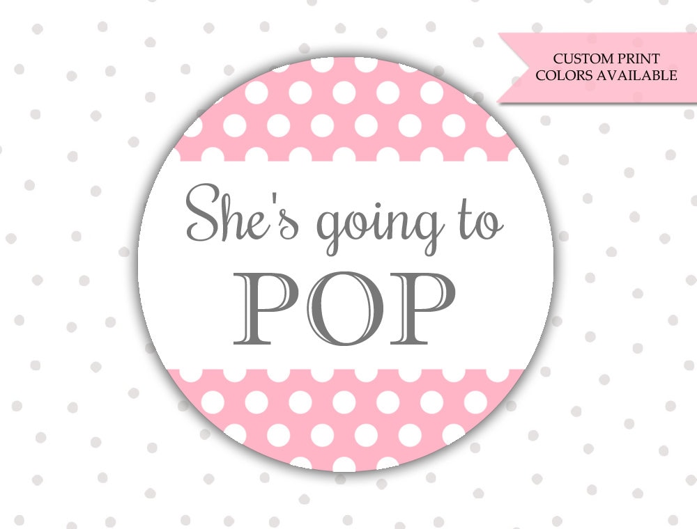 Ready to Pop Stickers Shes Going to Pop Stickers Ready to - Etsy
