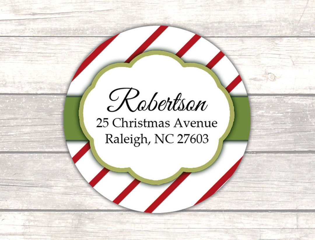 Christmas Address Labels Holiday Address Labels Christmas - Etsy