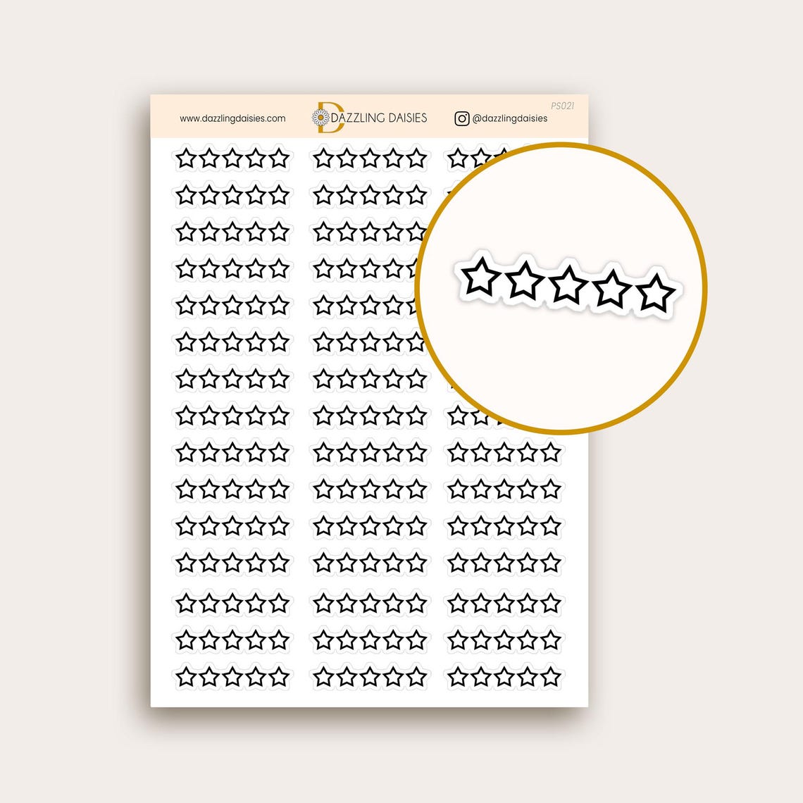Book Rating Planner Stickers, Star, Heart, Spice Review Sticker, Five ...