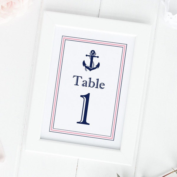 Nautical Table Numbers - Etsy