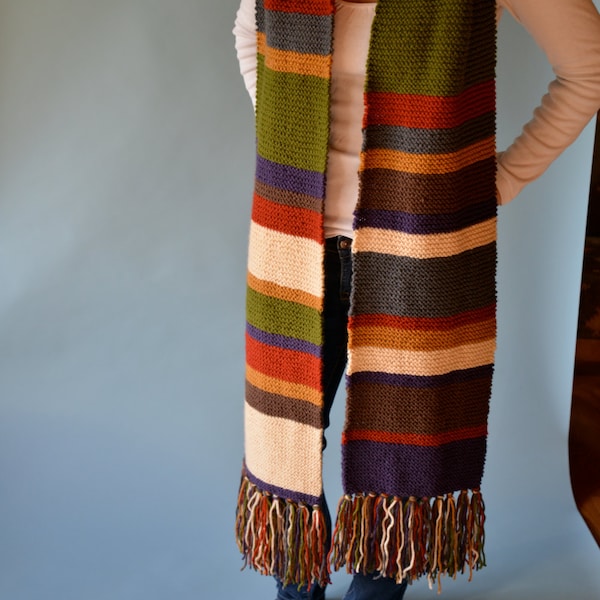 Doctor Who Scarf - Etsy