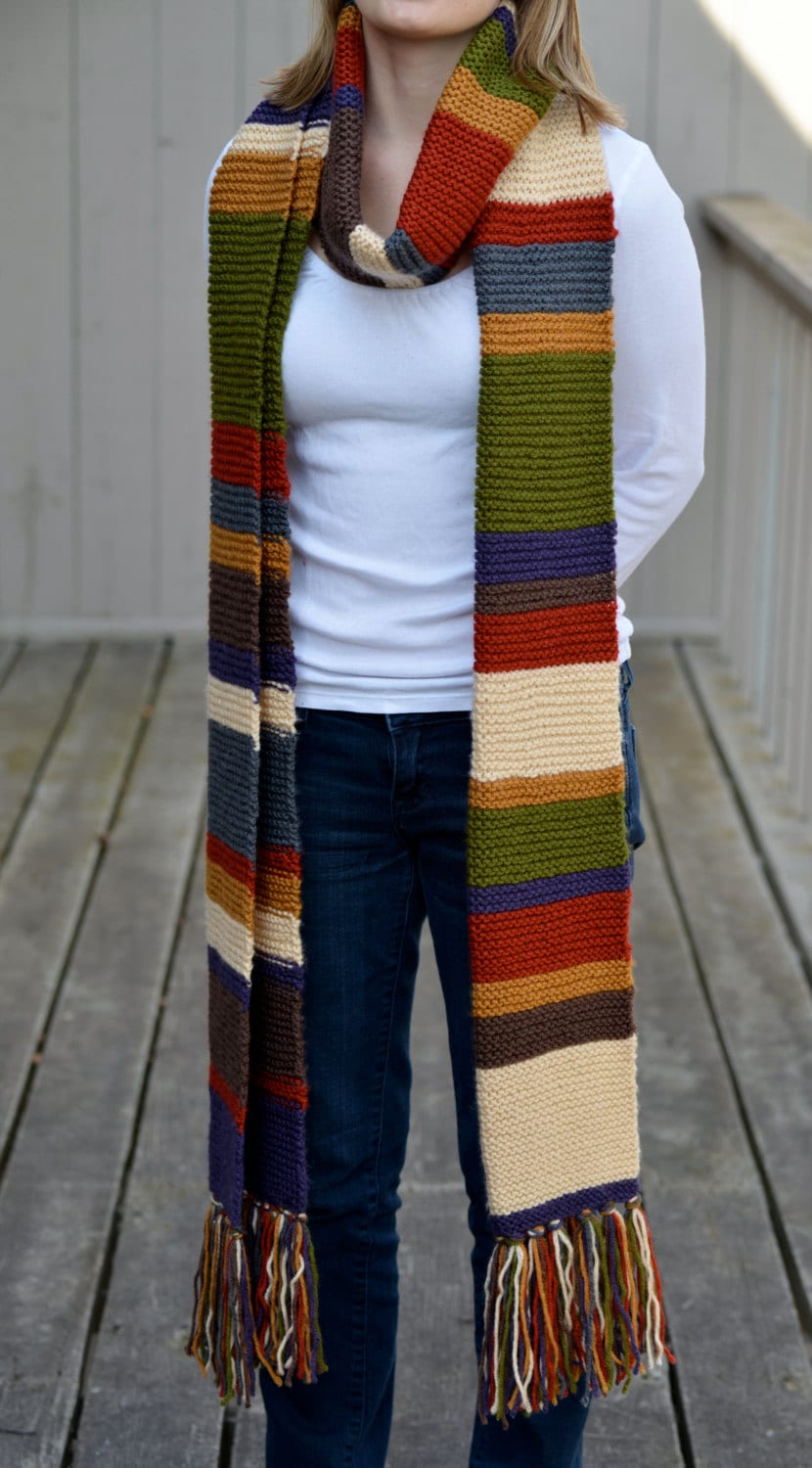 Doctor Who Fourth Doctor Scarf - Etsy