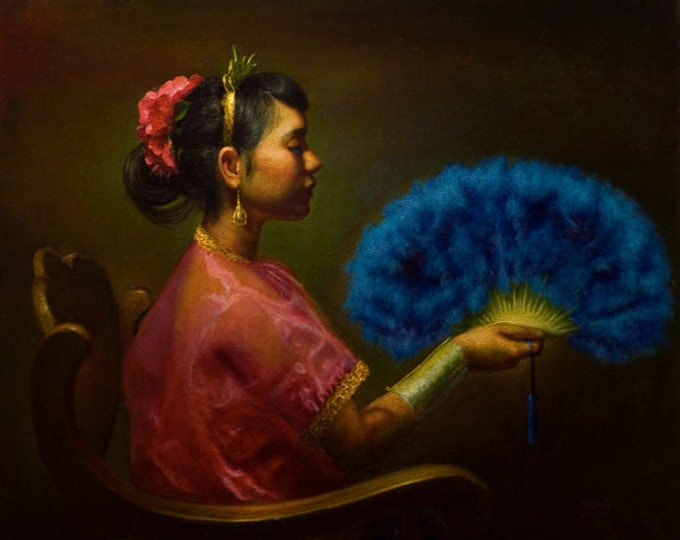 Fan Dancer Limited Edition Giclee Print - Etsy