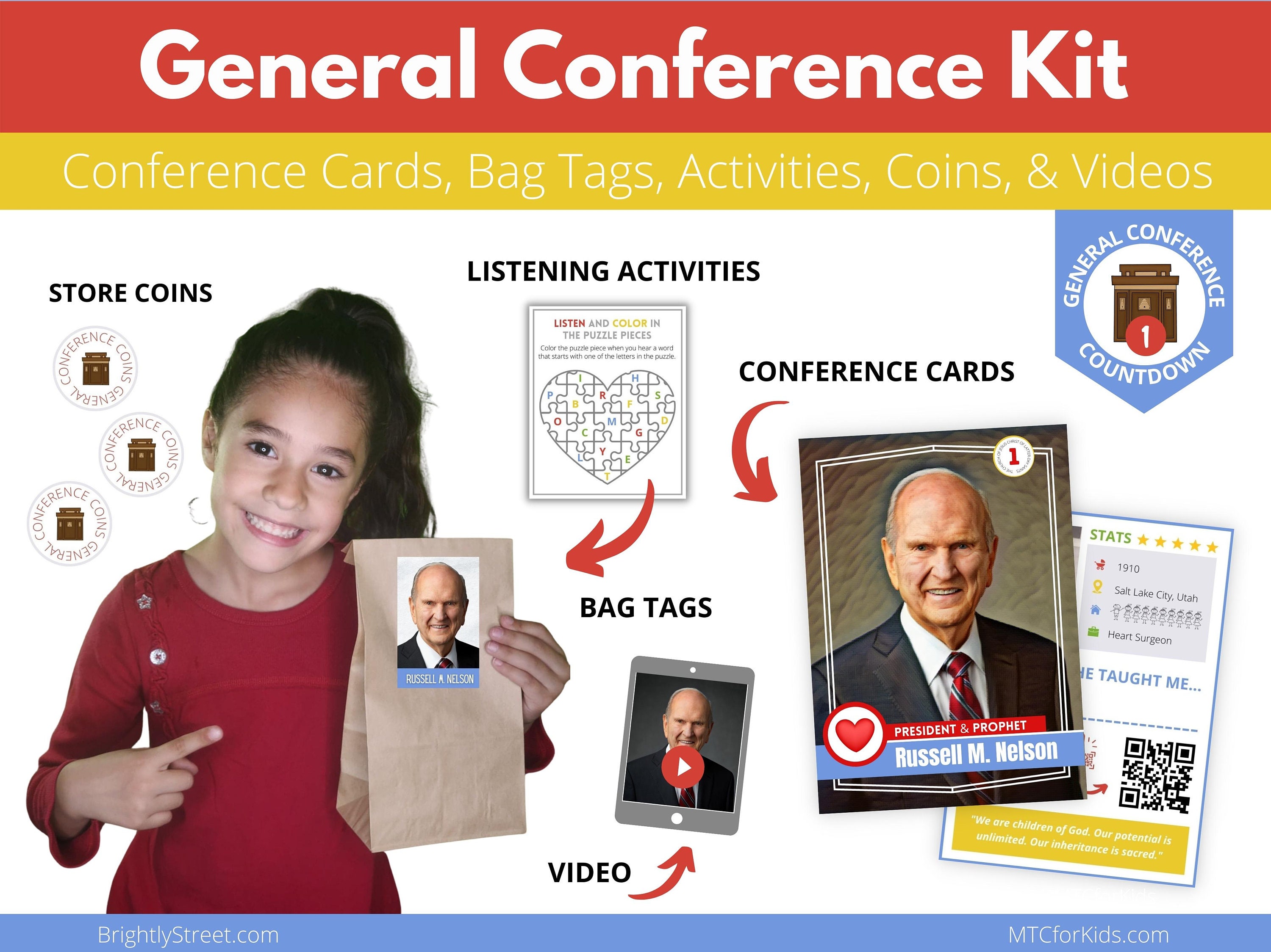 ULTIMATE General Conference Kit: Includes Kit 1 and Kit 2 ALL Prophet ...