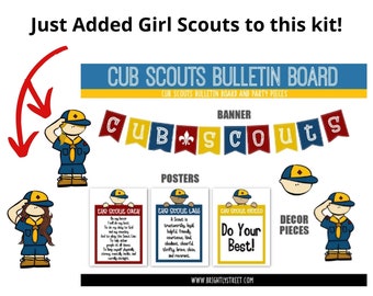 Cub Scout Bulletin Board - Etsy
