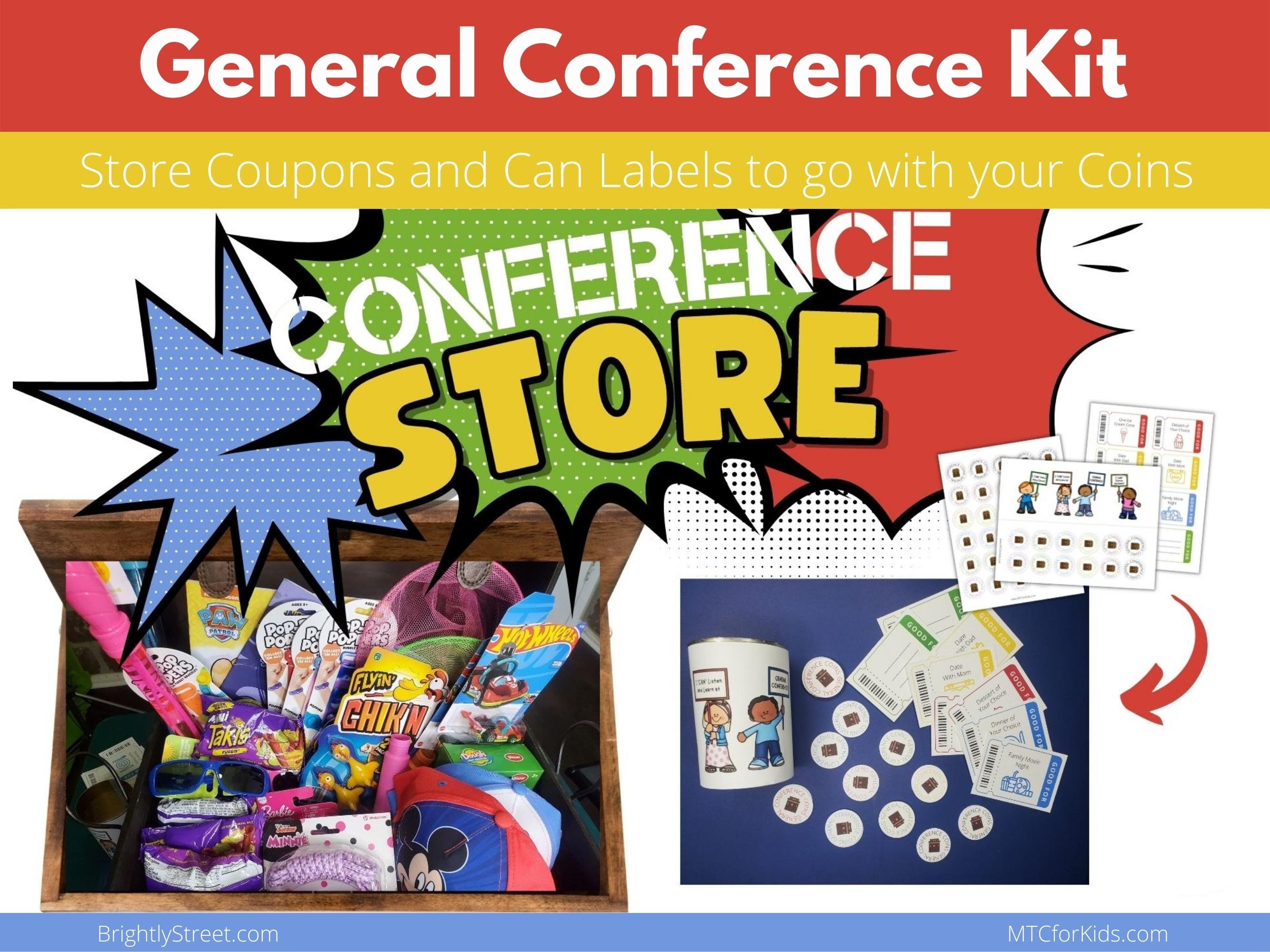 General Conference Kit #1: Apostles & Prophets Cards, Coins, Listening ...