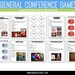 General Conference Packet for Kids "listening Games" - Etsy