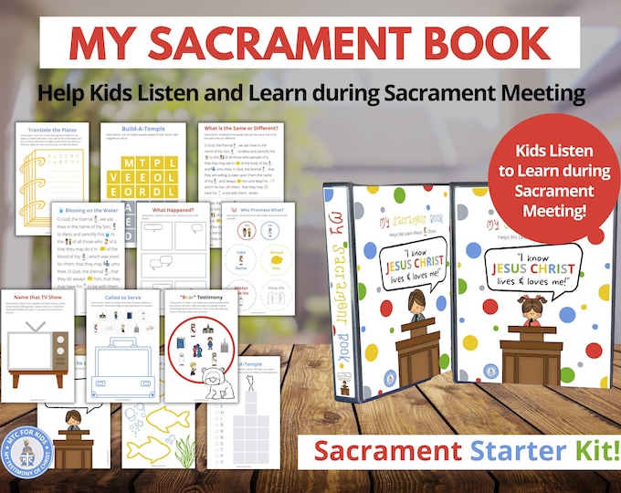 Church Tracing Activity Book Personalized Children's / Church ...