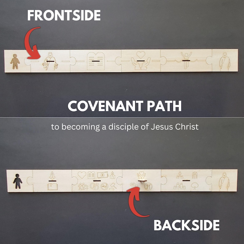 LDS Missionary - Wooden Puzzle "disciple of Jesus Christ" Preach My ...