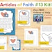 Articles of Faith #13 Complete Packet MEMORIZE the Articles of Faith - Etsy