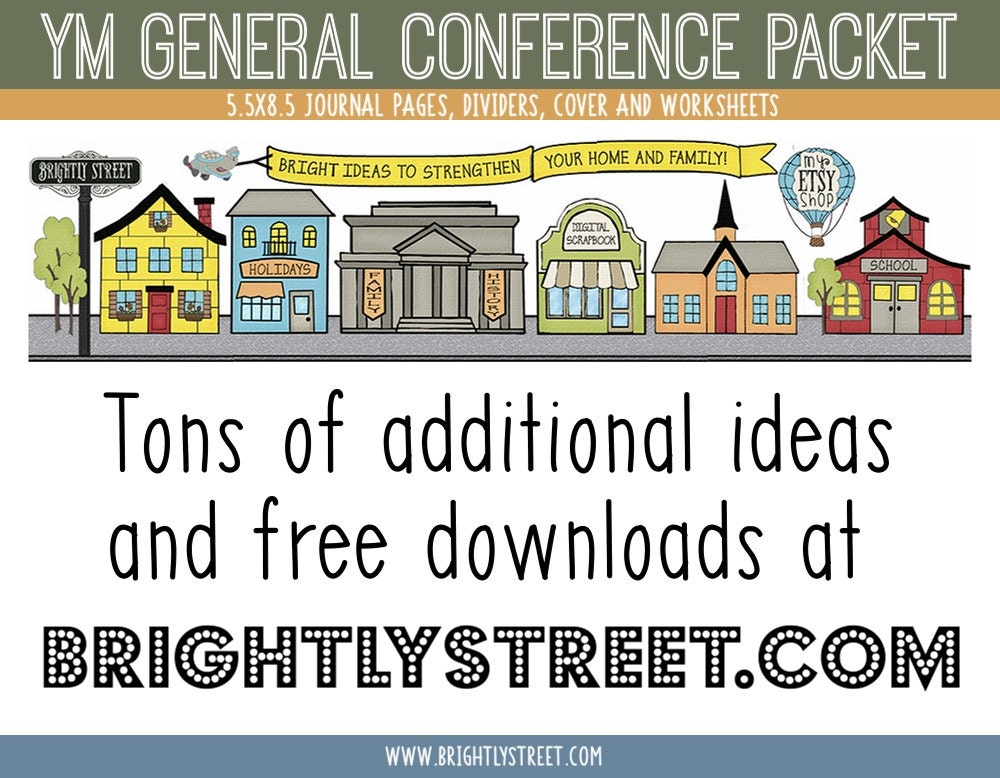 LDS General Conference Kits for Young Men - Etsy