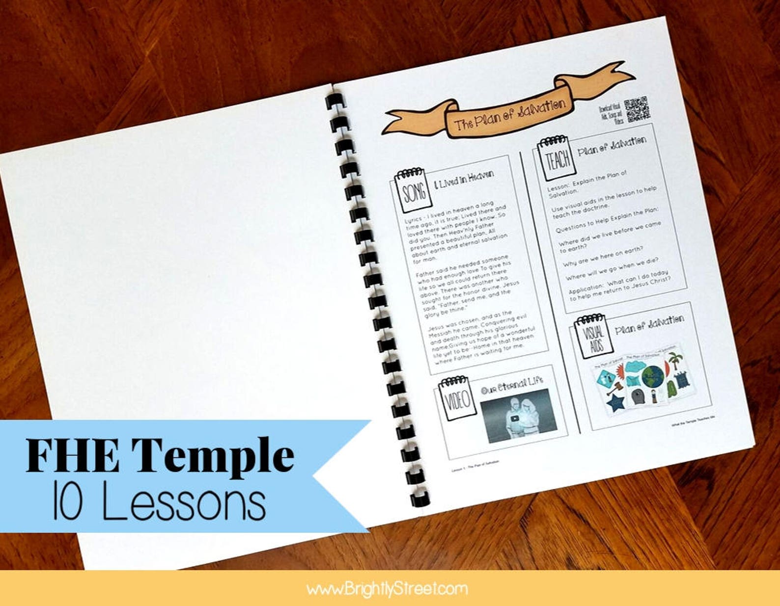 10 LDS Temple Lessons Booklet in Full Color for the Entire Family - Etsy