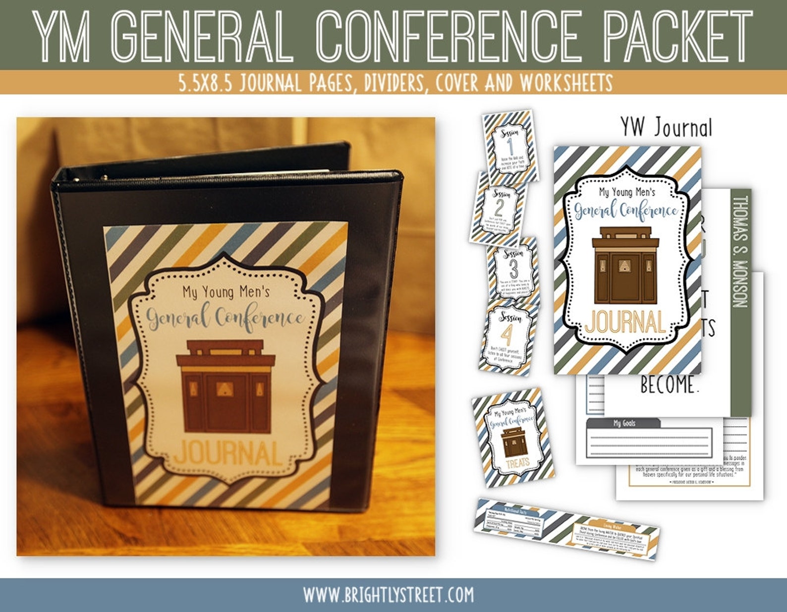 LDS General Conference Kits for Young Men - Etsy
