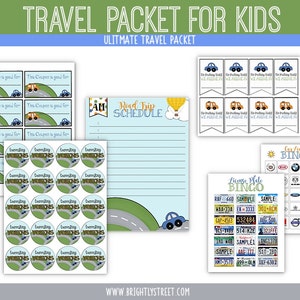 Traveling With Kids Travel Journal, Activity Book, Snack Station and ...