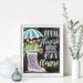 April Showers Bring May Flowers / Spring Decor / Easter Gifts / Mother ...