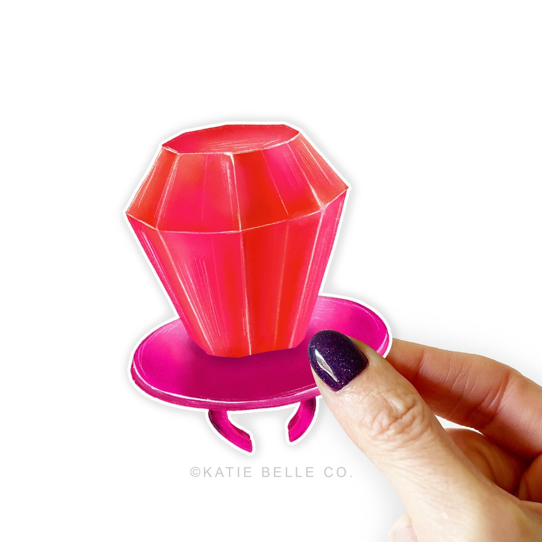 Ring Pop Sticker / 90s Nostalgia Sticker / Sucker Sticker / Vinyl ...