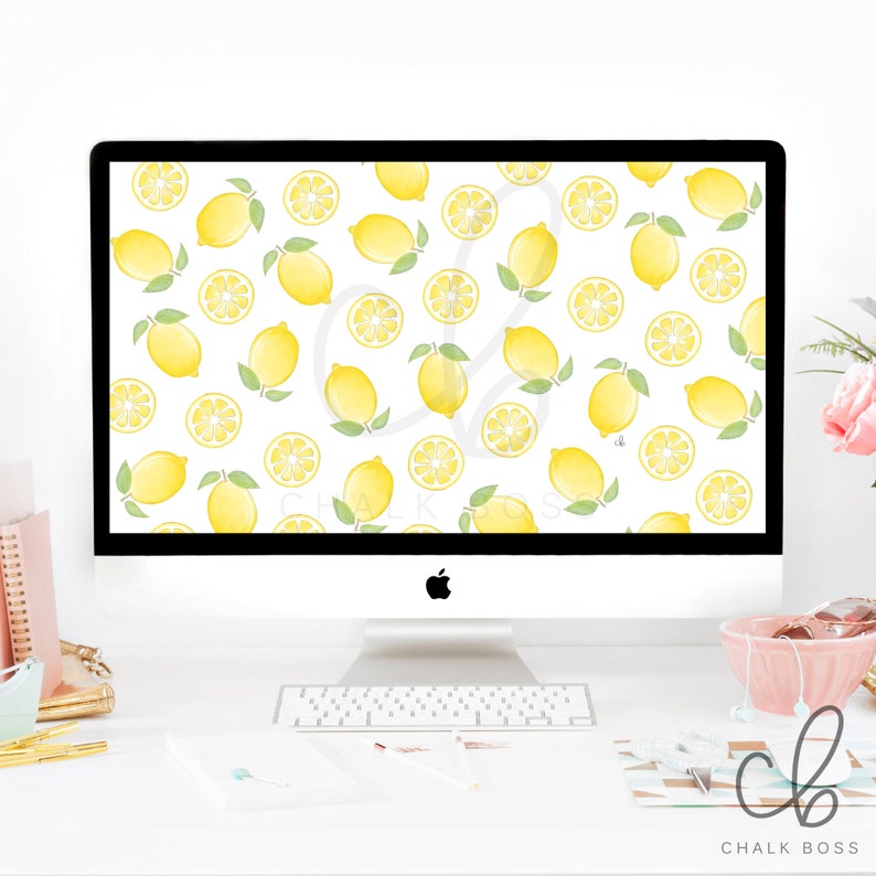 Lemons -desktop Wallpaper - Background - Computer Background - Desktop ...