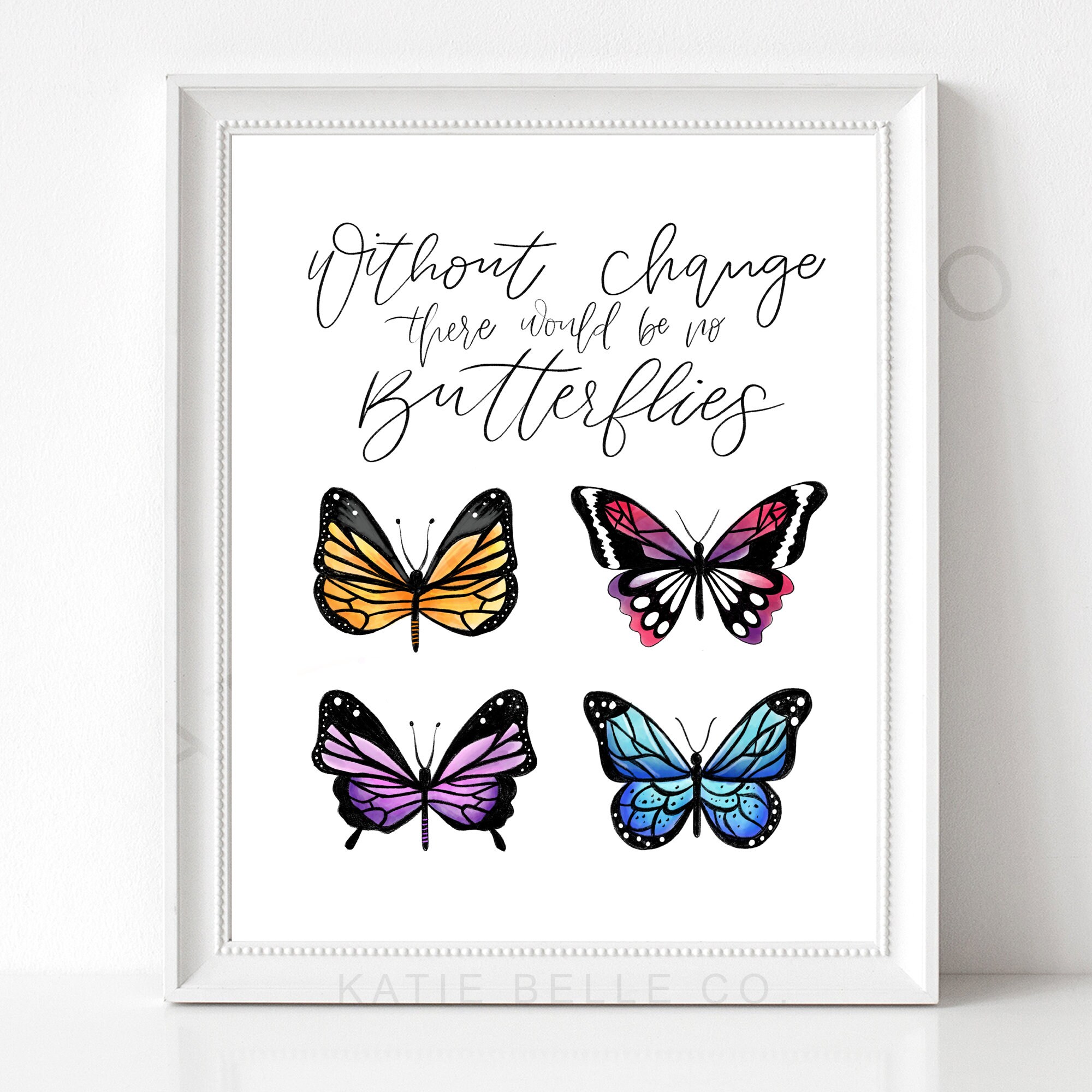 Art & Collectibles Color Look For The Beauty Butterfly Prints That ...