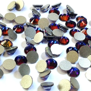 Crystal Meridian Blue (001 MBL) Swarovski 2058 Flatbacks No-hotfix ...